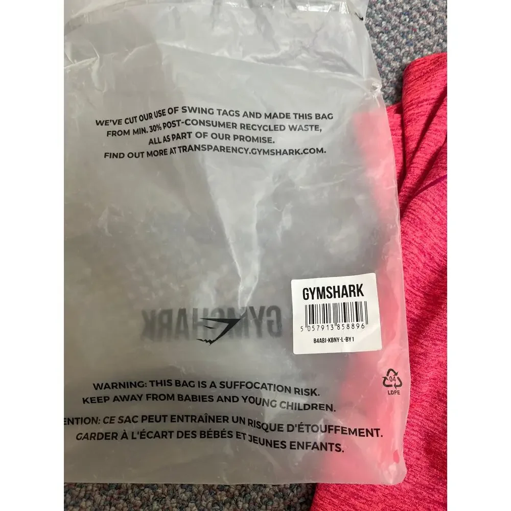 Gymshark | Tops | Gymshark Pink Tank Size Large New | Poshmark